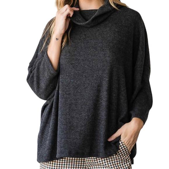 Cy Fashion | Tops | New Cy Fashion Relaxed So Soft Turtle Neck Top In ...